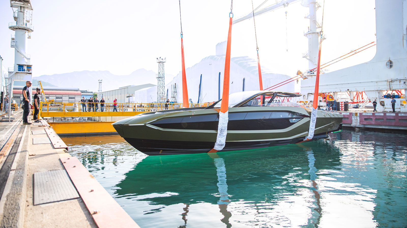 First Tecnomar for Lamborghini 63 speedboat launched